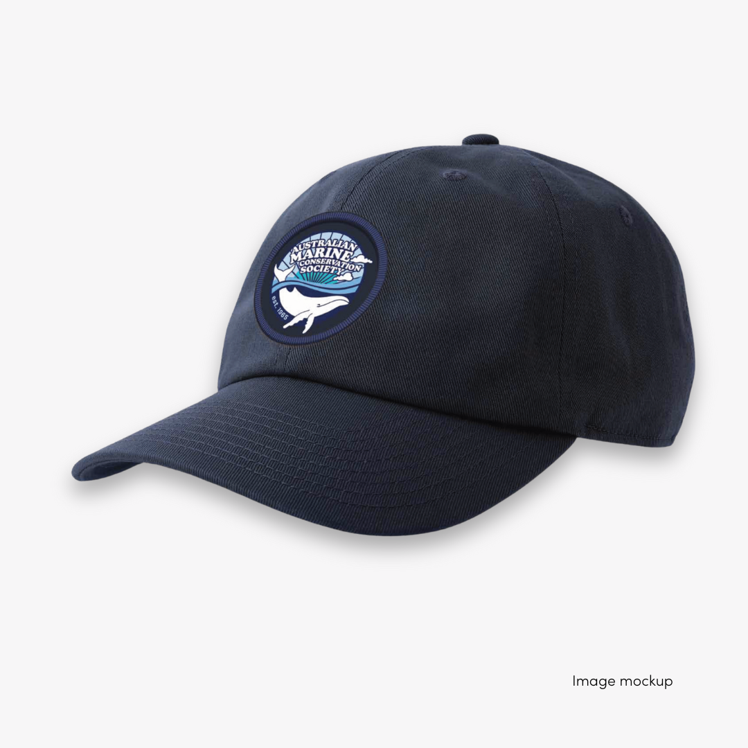 PRE-ORDER: Retro dad cap – Australian Marine Conservation Society